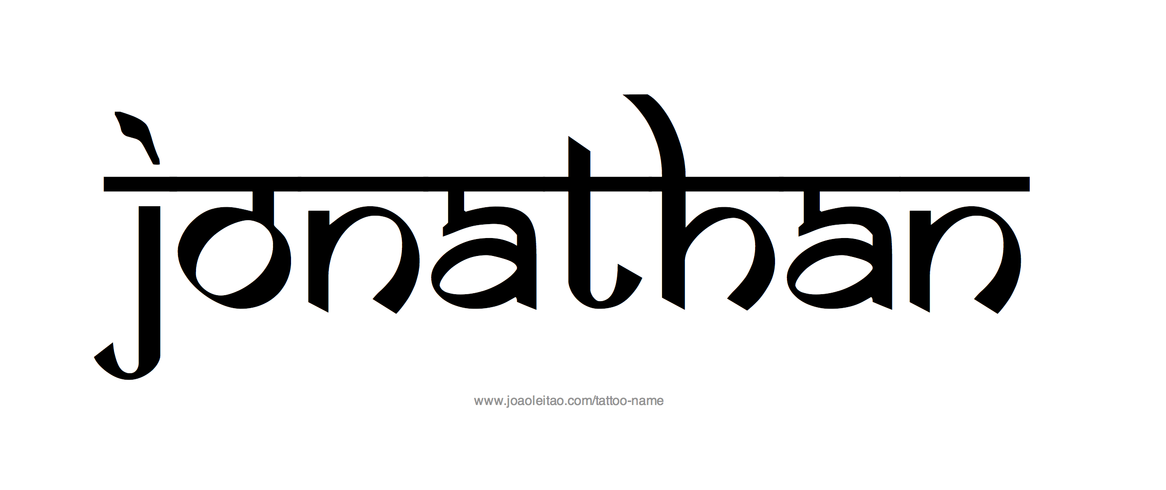 Jonathan Name Tattoo Designs
