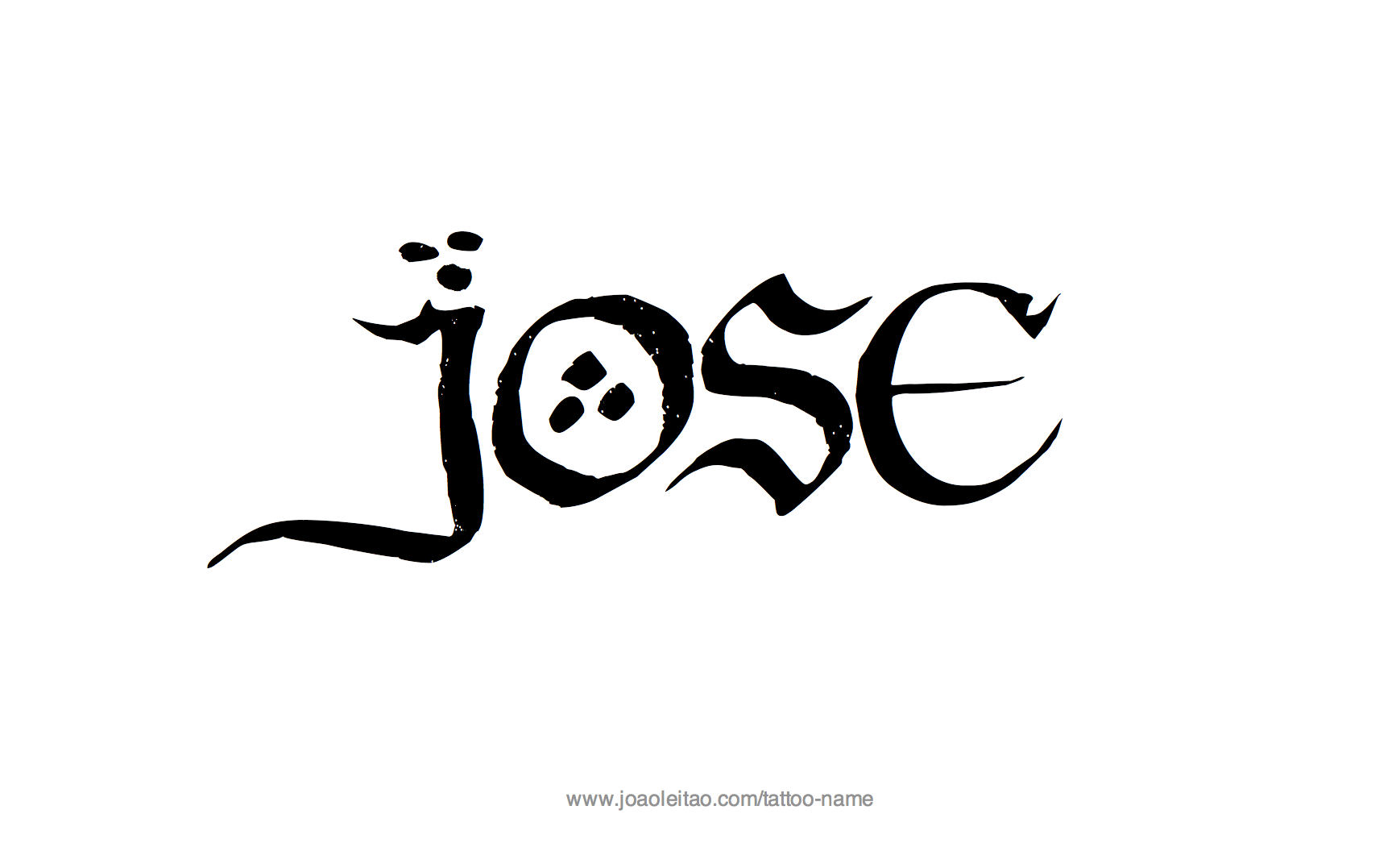 Jose Name Tattoo Designs
