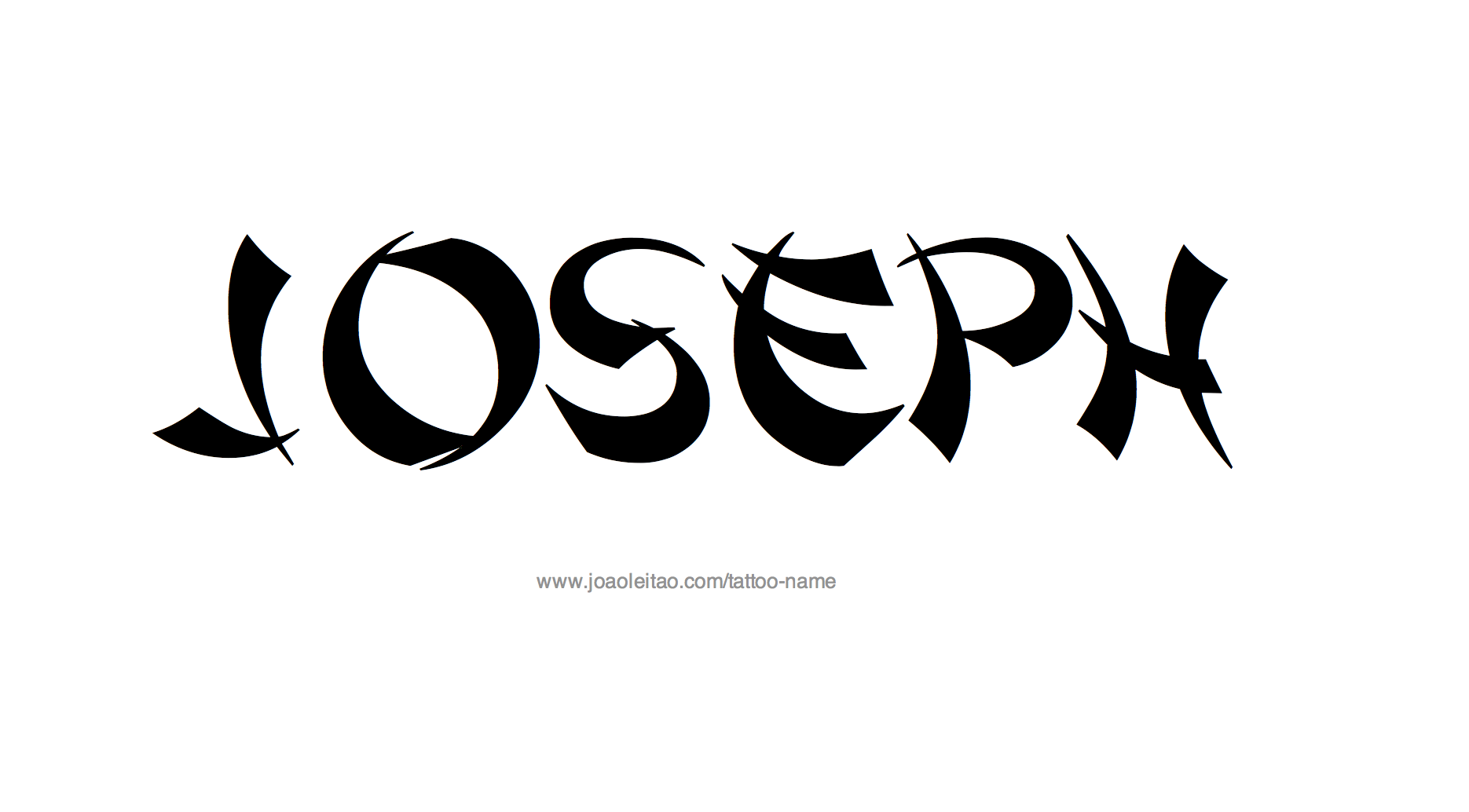 Joseph Name Tattoo Designs