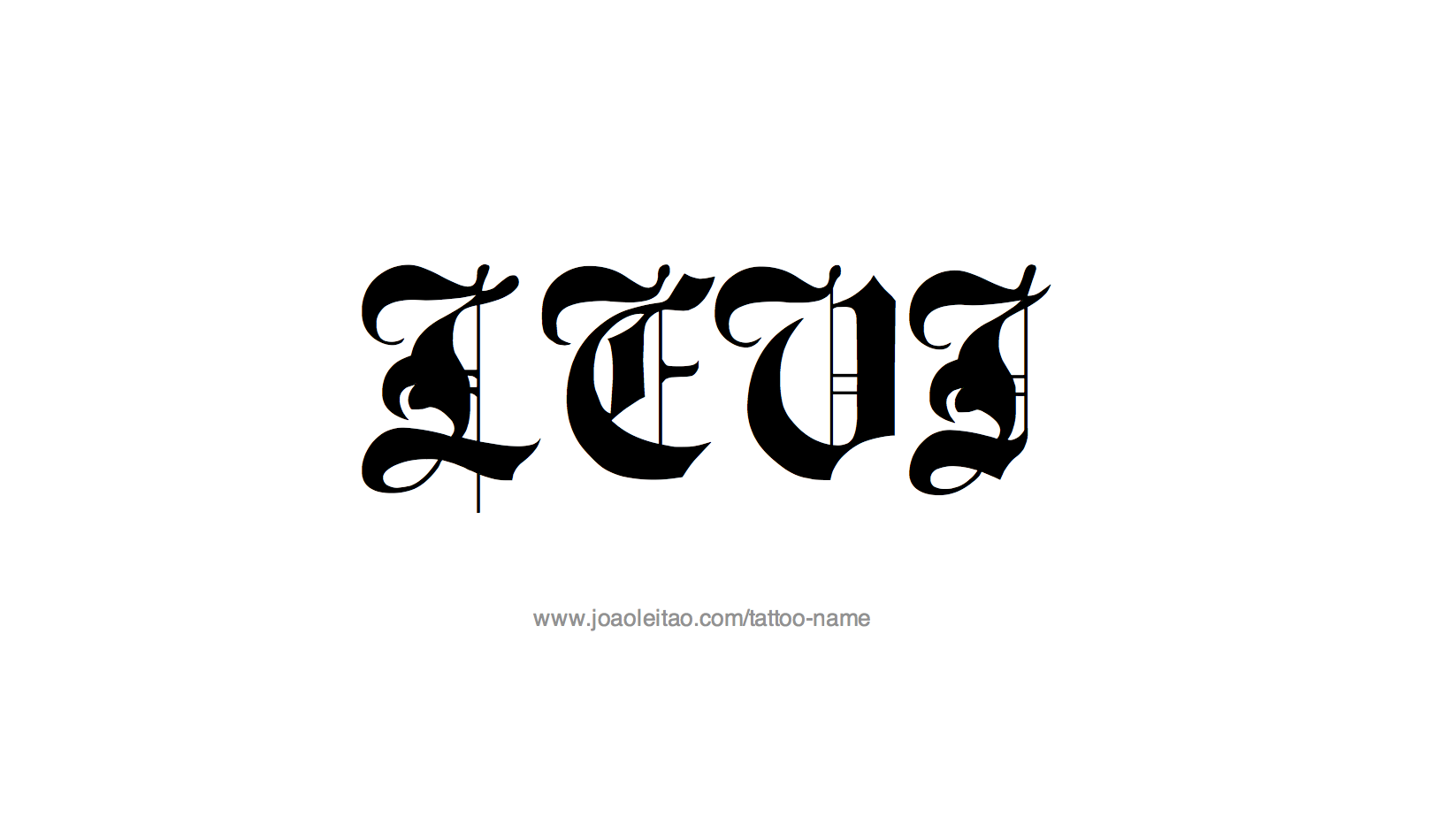 Levi Name Tattoo Designs