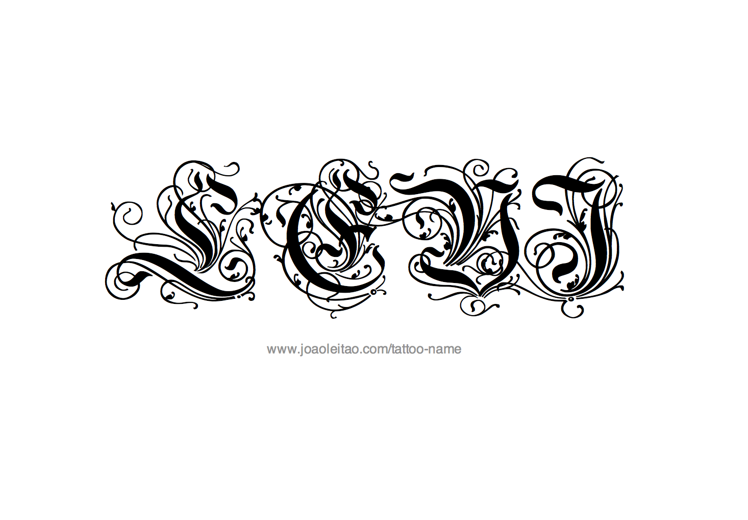 Levi Name Tattoo Designs
