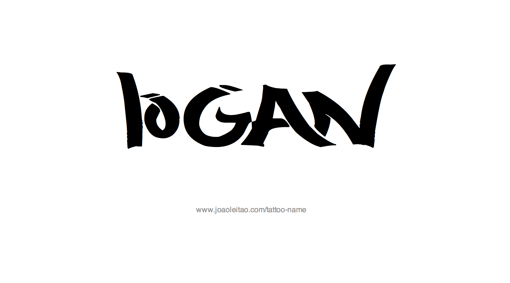 Logan Name Tattoo Designs