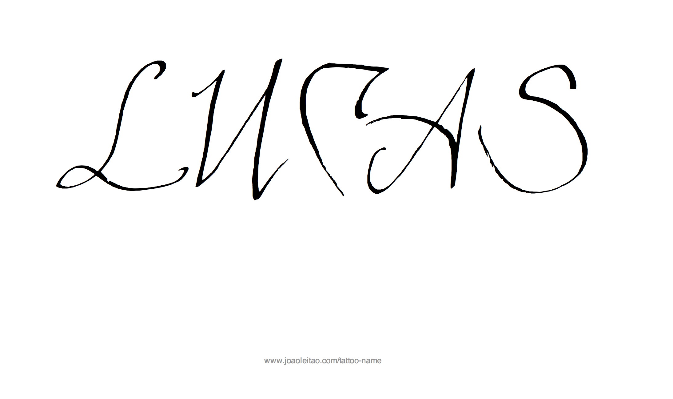 Lucas Name Tattoo Designs