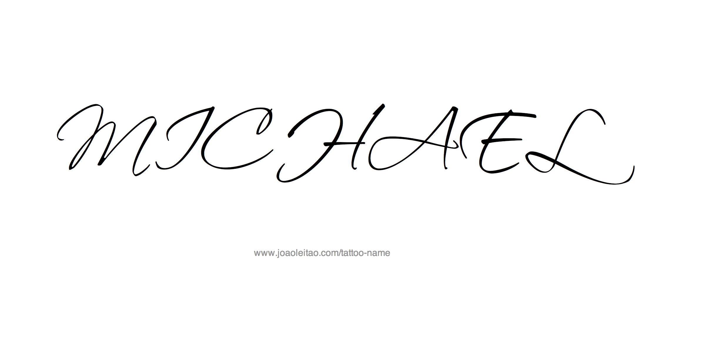 Michael Name Tattoo Designs