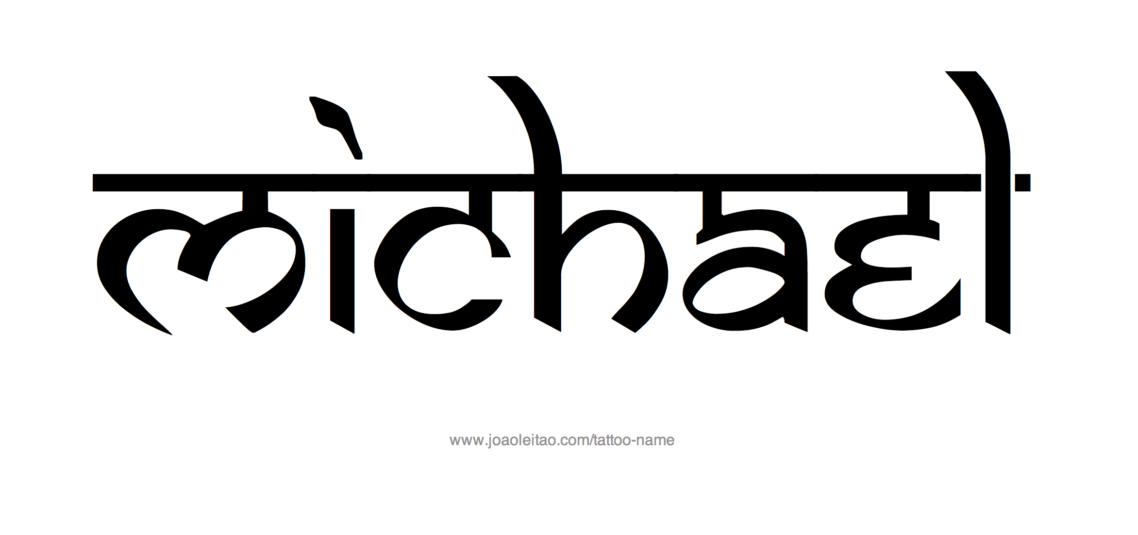 Michael Name Tattoo Designs