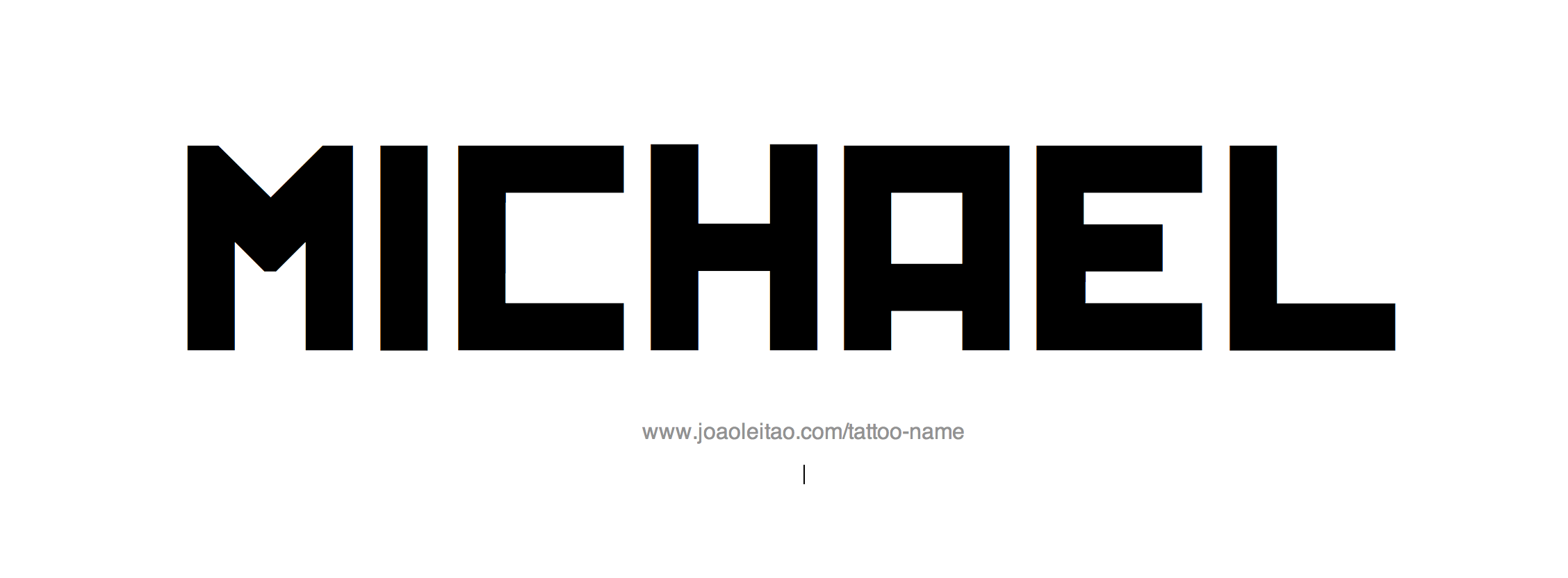 Michael Name Tattoo Designs