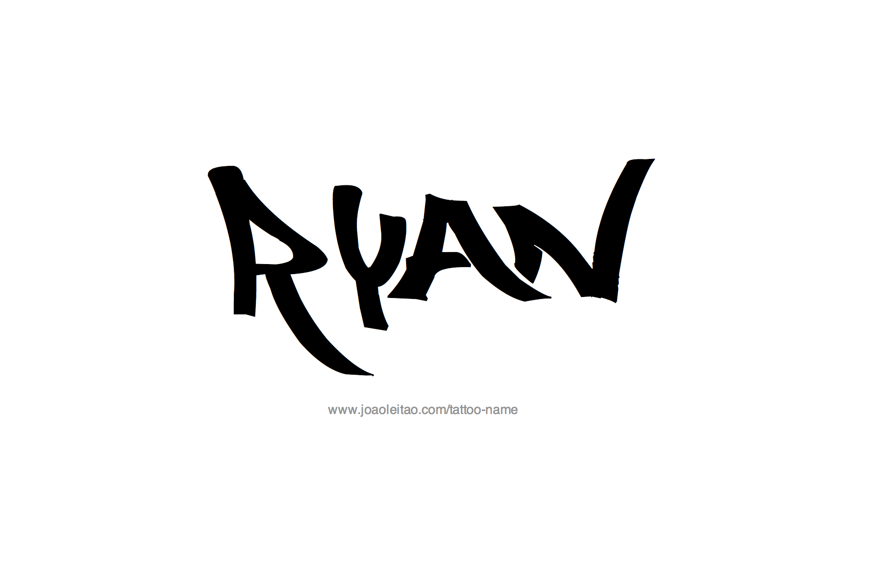 Ryan Name Tattoo Designs