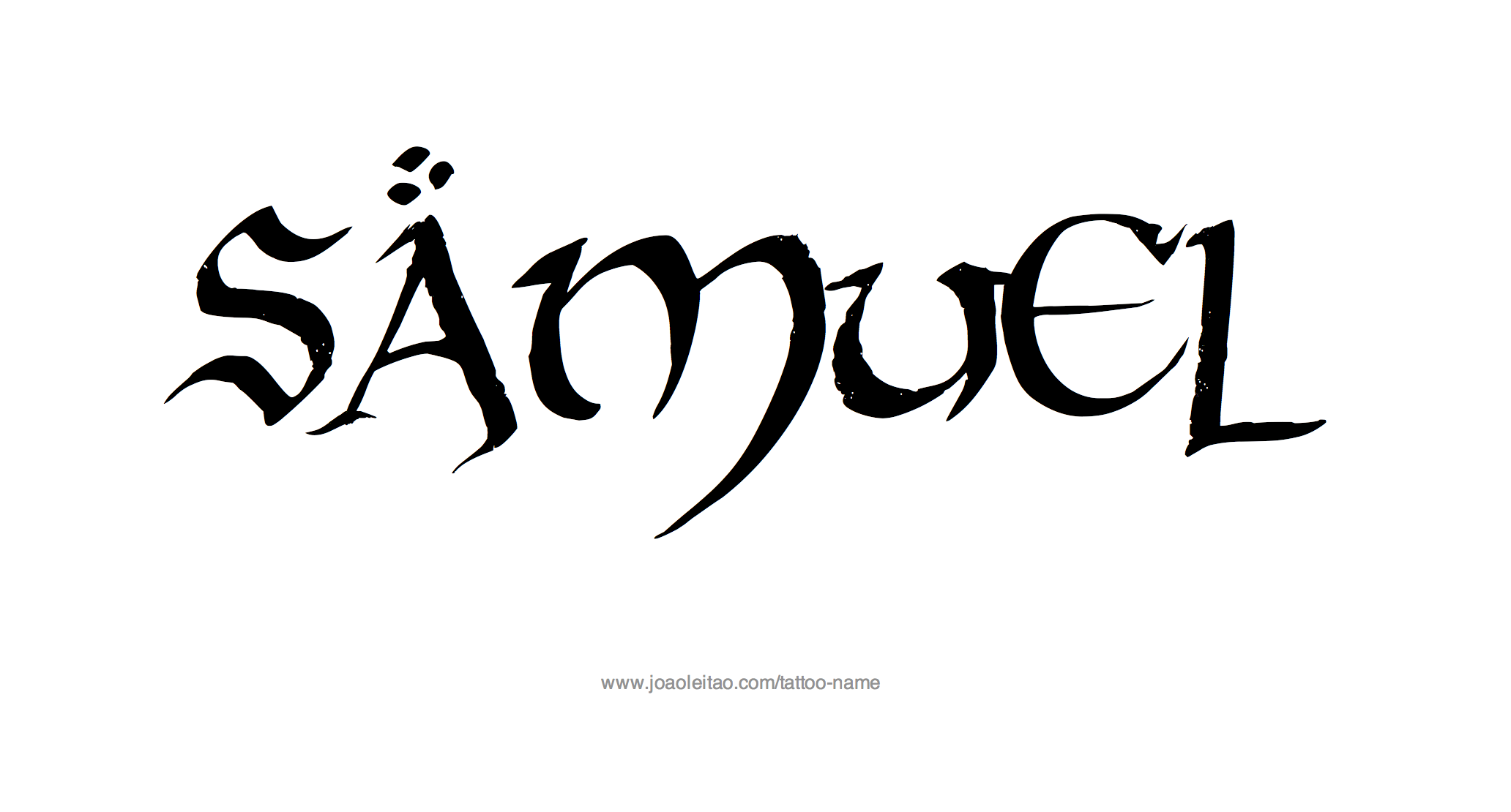 Samuel Name Tattoo Designs
