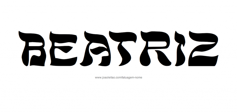Desenhos de Tatuagem com o Nome Beatriz