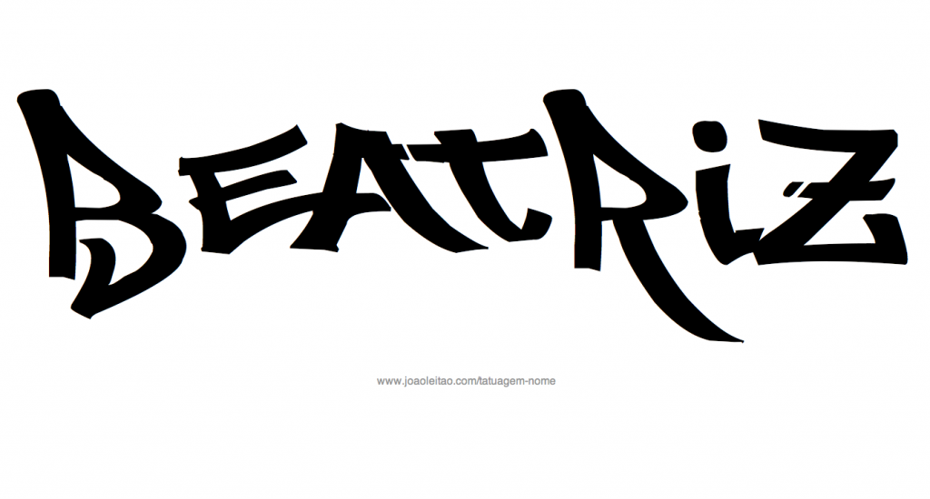 Desenhos de Tatuagem com o Nome Beatriz