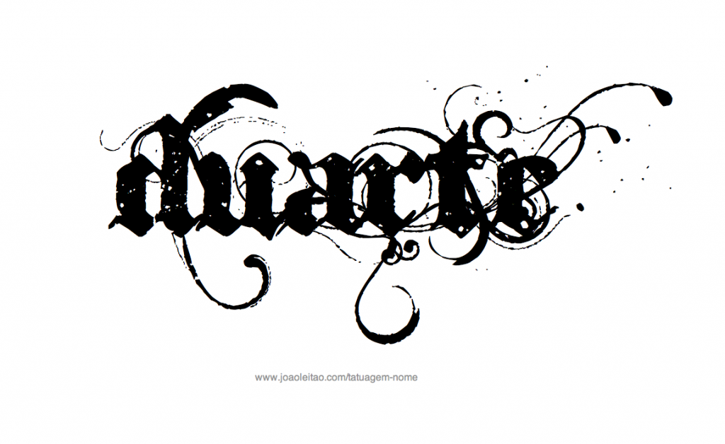 Desenhos de Tatuagem com o Nome Duarte