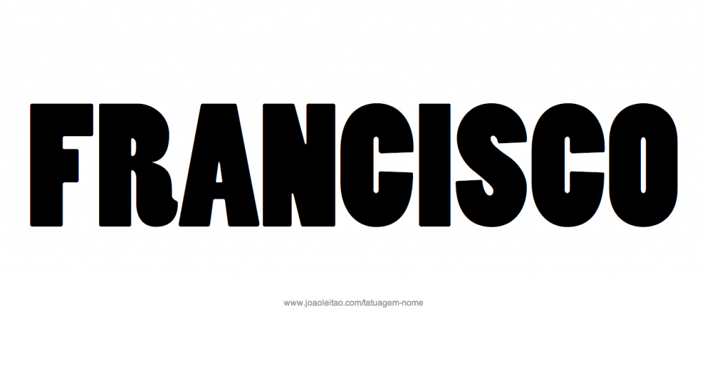 Desenhos de Tatuagem com o Nome Francisco