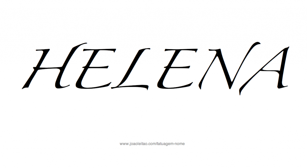 Helena Name Tattoos