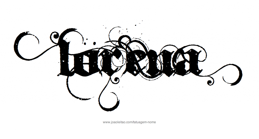Desenhos de Tatuagem com o Nome Lorena