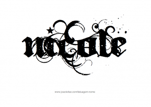 Desenhos de Tatuagem com o Nome Nicole