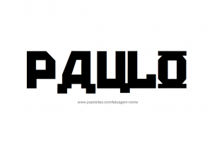 Desenhos de Tatuagem com o Nome Paulo