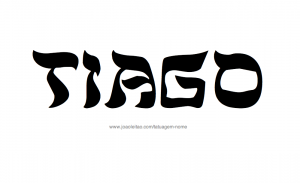 Desenhos de Tatuagem com o Nome Tiago