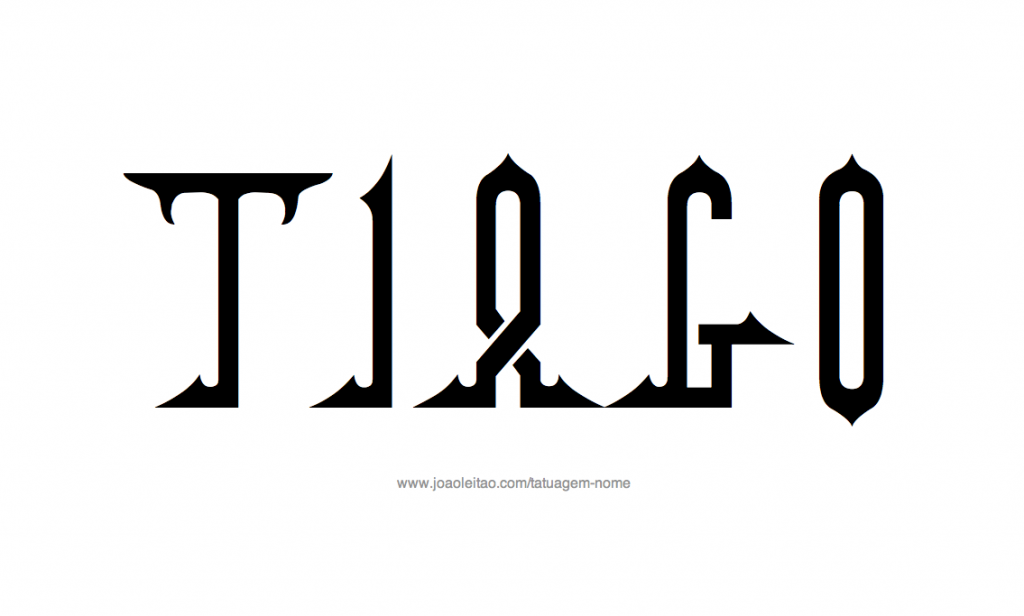 Desenhos de Tatuagem com o Nome Tiago