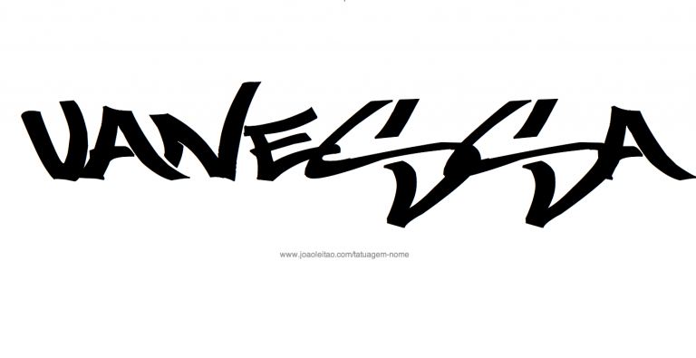Desenhos de Tatuagem com o Nome Vanessa