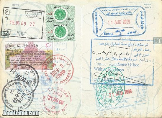 Peek Inside A Full Passport And Be Inspired To Travel