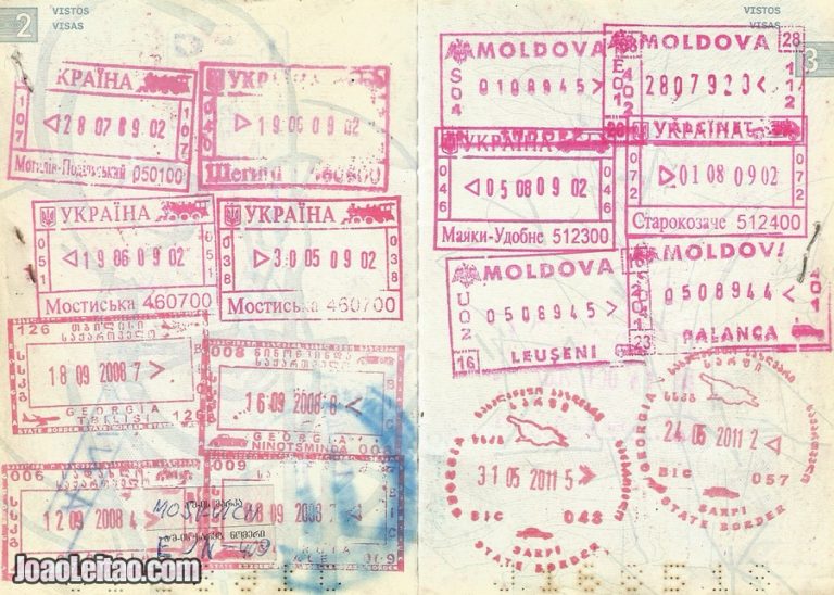 Peek Inside A Full Passport And Be Inspired To Travel