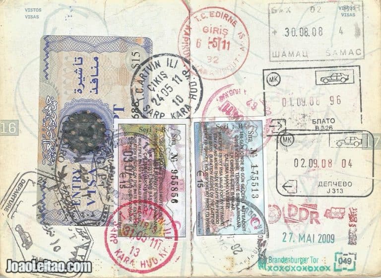 Peek Inside A Full Passport And Be Inspired To Travel