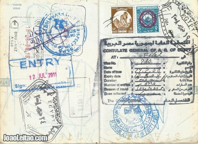 Peek Inside A Full Passport And Be Inspired To Travel