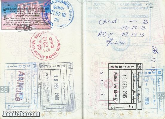 Peek Inside A Full Passport And Be Inspired To Travel